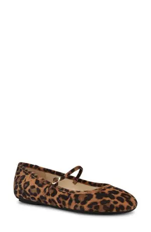 Nine West Classik Mary Jane Flat - Light Brown