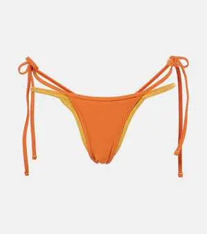 SAME Double Layer Bikini Bottom - Orange