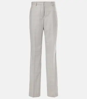 Dries Van Noten Checks Pants For Women