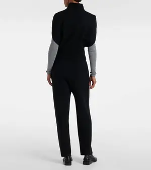 LISA YANG Zaya Knitted Cashmere Sweater - Black