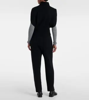 LISA YANG Zaya Knitted Cashmere Sweater - Black