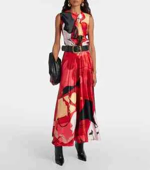 ROKSANDA Ameera Printed Maxi Skirt - Multicoloured