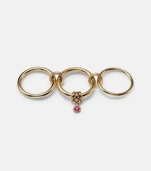 SPINELLI KILCOLLIN Piera Sapphire Linked Rings - Gold