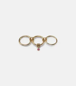 SPINELLI KILCOLLIN Piera Sapphire Linked Rings - Gold