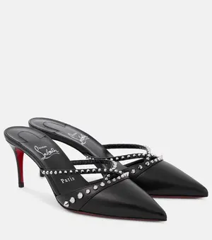 Christian Louboutin Studded Mules Clogs For Women