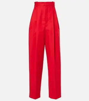 Jacquemus Curzio High-rise Wide-leg Pants - Red