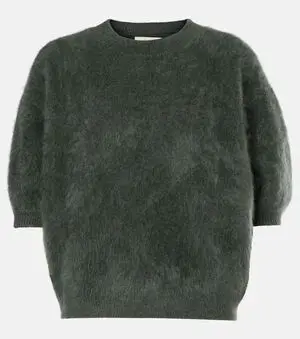 LISA YANG Juniper Cashmere Top - Green