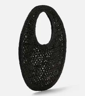 Jacquemus Spiaggia Raffia Shoulder Bag