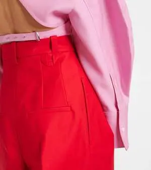 Jacquemus Curzio High-rise Wide-leg Pants