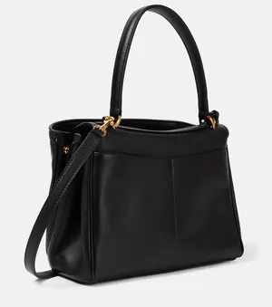 Balenciaga Rodeo Small Leather Tote Bag - Black