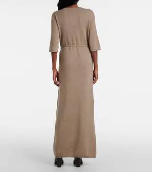 LISA YANG Tilde Knitted Maxi Dress