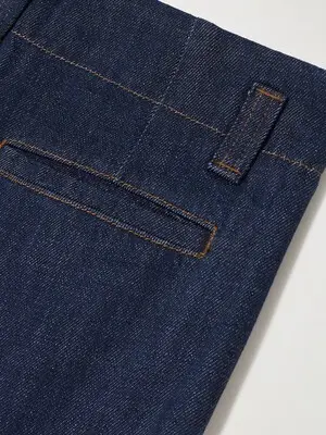 FRAME High-rise Wide-leg Recycled Jeans