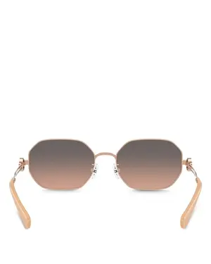 Tory Burch Oval Sunglasses - Rose Gold