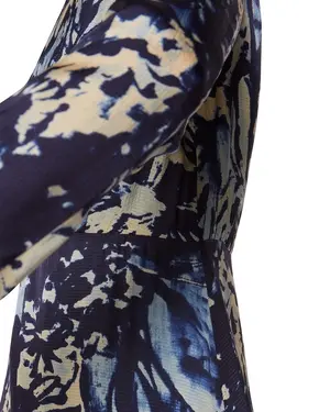Whistles Dazzled Floral Satin Dress