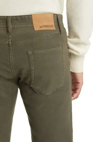 THE NORMAL BRAND Comfort Terry Tailored Fit Pants - Dusty Olive