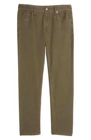THE NORMAL BRAND Comfort Terry Tailored Fit Pants - Dusty Olive