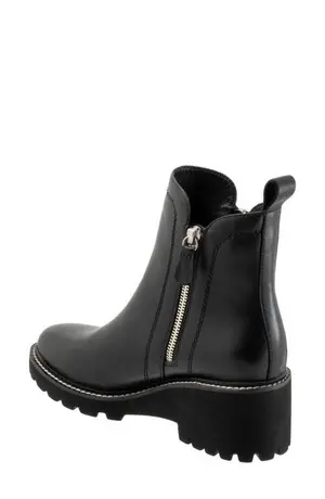 Eos Parson Lug Sole Bootie - Black