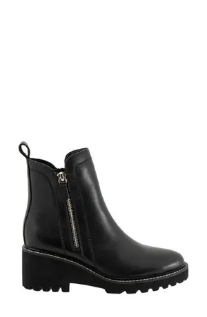 Eos Parson Lug Sole Bootie - Black