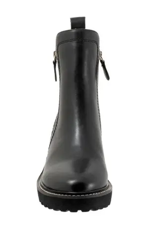 Eos Parson Lug Sole Bootie - Black