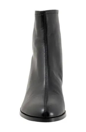 Eos Cast Leather Bootie - Black
