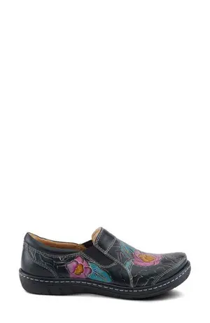 SPRING STEP SHOES Annawan Loafer - Black Multi