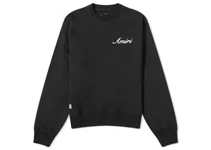 Amiri Script Logo Sweatshirt