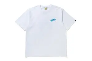 A BATHING APE Baby Milo Rock Band Relaxed Fit Tee Shirt
