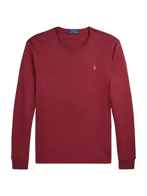 Polo Ralph Lauren Pima Cotton Long-sleeve Shirt Red Carpet