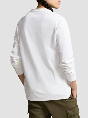 Polo Ralph Lauren Pima Cotton Long-sleeve Shirt - White