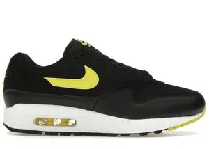 Nike Air Max 1 Essential Sneakers - Black/opti Yellow/summit White