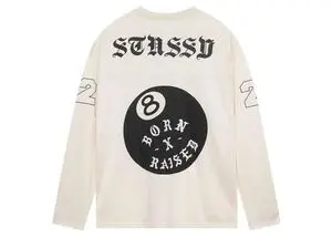 StÜssy Born X Raised Football Jersey