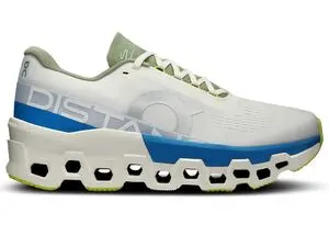 On Cloudmonster 2 Distancein Sneakers - White/lapis