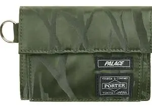 PALACE X Porter Wallet - Olive/jacquard