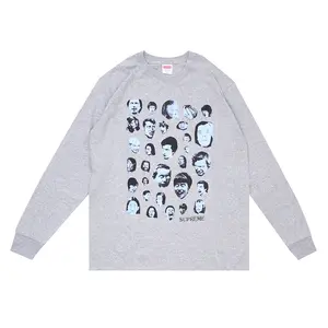 Supreme Faces Long-sleeve Tee 'heather