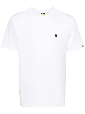 A BATHING APE Logo-patch T-shirt