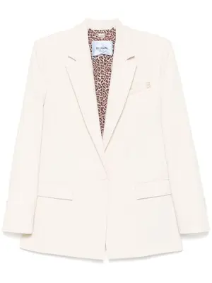 BLUGIRL Logo-plaque Blazer