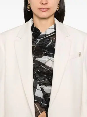 BLUGIRL Logo-plaque Blazer