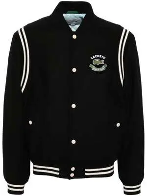 Lacoste Wool Blend Varsity Jacket