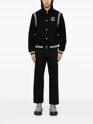 Lacoste Wool Blend Varsity Jacket