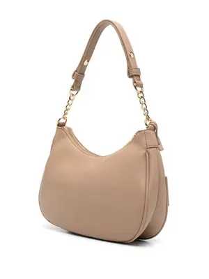 Moschino Logo-lettering Shoulder Bag - Brown