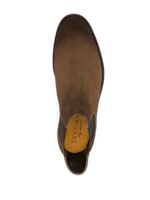 DOUCAL'S Suede Ankle Boots - Brown