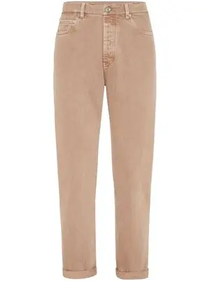 Brunello Cucinelli Tapered Jeans - Neutrals