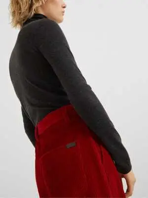 Brunello Cucinelli Corduroy Wide-leg Trousers