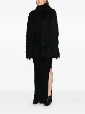Rick Owens Faux-fur Cape