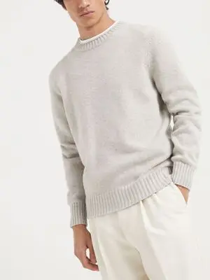 Brunello Cucinelli Cashmere Jumper - Grey
