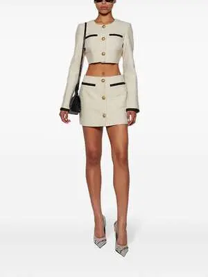 Vetements Tweed Mini Skirt