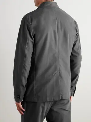 Mr P. Organic Cotton-blend Moleskin Suit Jacket