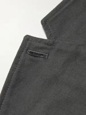 Mr P. Organic Cotton-blend Moleskin Suit Jacket