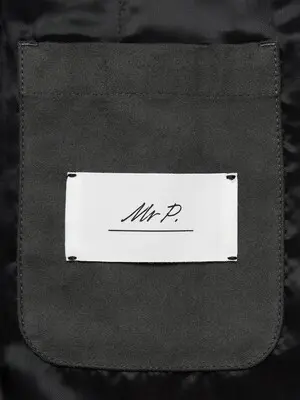 Mr P. Organic Cotton-blend Moleskin Suit Jacket