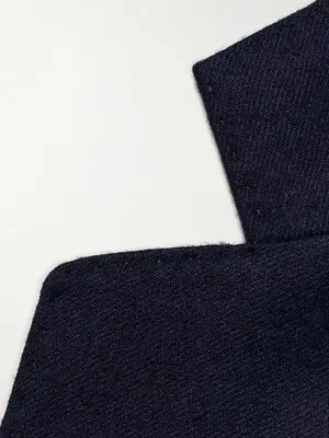 Mr P. Slim-fit Wool-flannel Suit Jacket